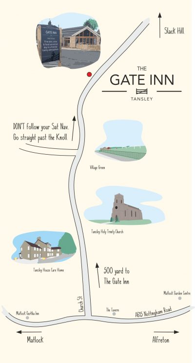 CONTACT - The Gate Inn Tansley